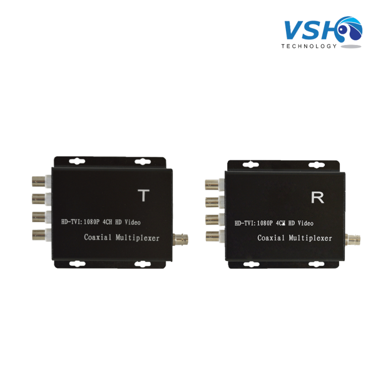 HD104 4CH Coaxial Multiplexer - VSH Technology Sdn Bhd