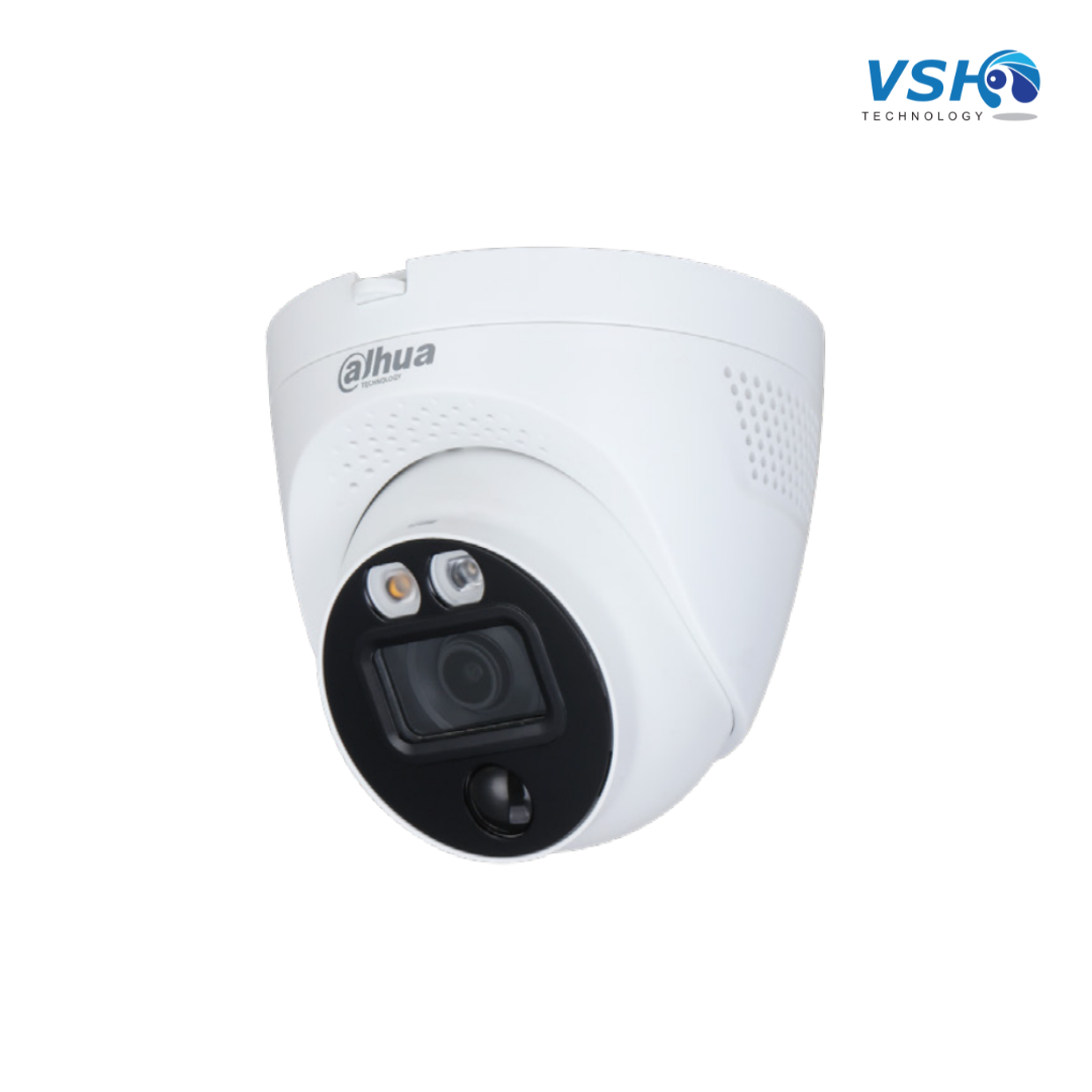 Dahua ME1509EQP-LS 5MP HDCVI Full-Color Active Deterrence Fixed Eyeball ...